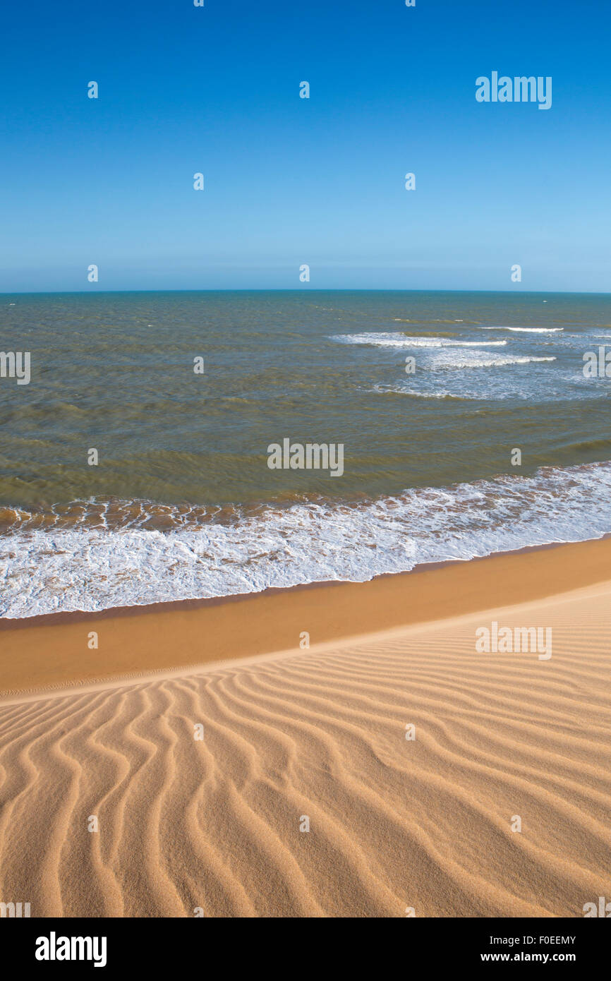 Colombian coastline in La Guajira near Punta Gallinas, Colombia 2014 ...