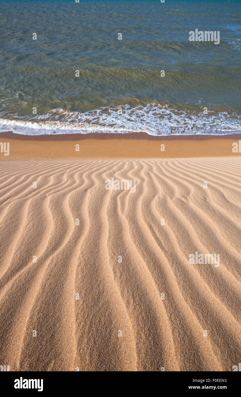 Colombian coastline in La Guajira near Punta Gallinas, Colombia 2014 ...