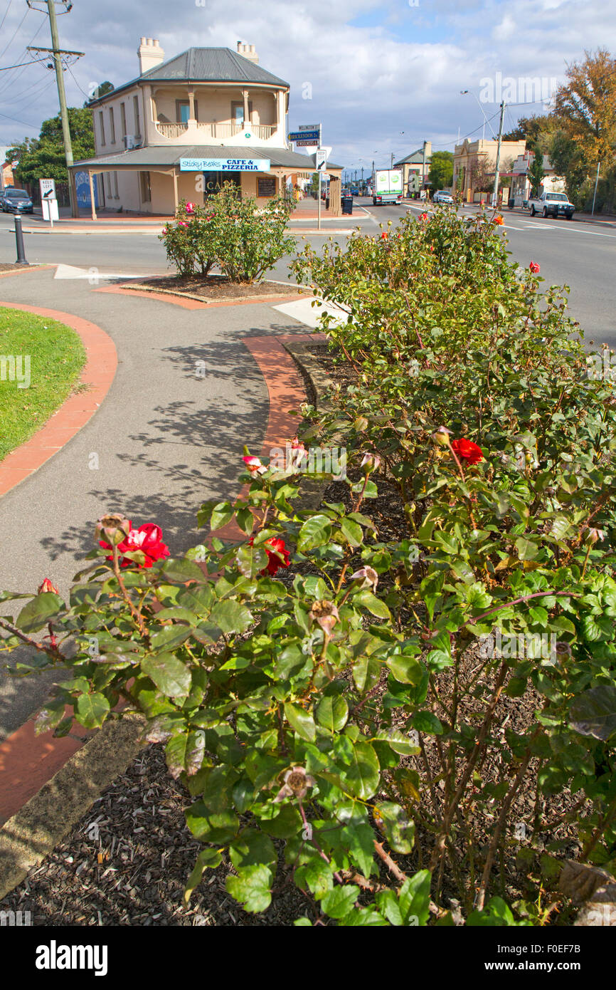 The main street of Longford Stock Photo - Alamy