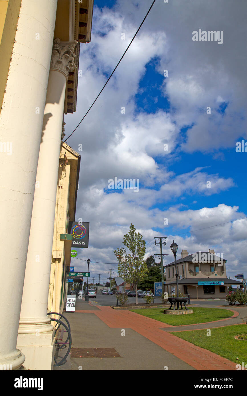 Heritage architecture in the main street of Longford Stock Photo - Alamy