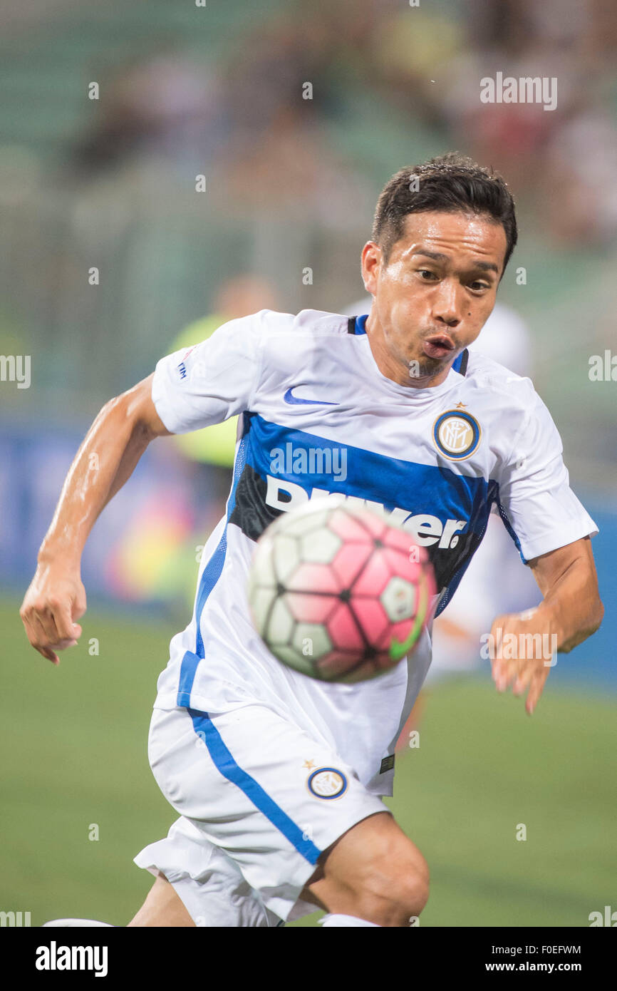 Reggio Emilia, Italy. 12th Aug, 2015. Yuto Nagatomo (Inter) Football ...