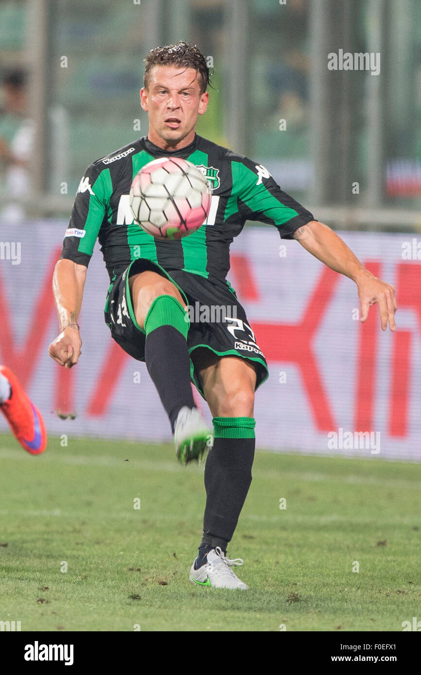 Reggio Emilia, Italy. 12th Aug, 2015. Marcello Gazzola (Sassuolo ...