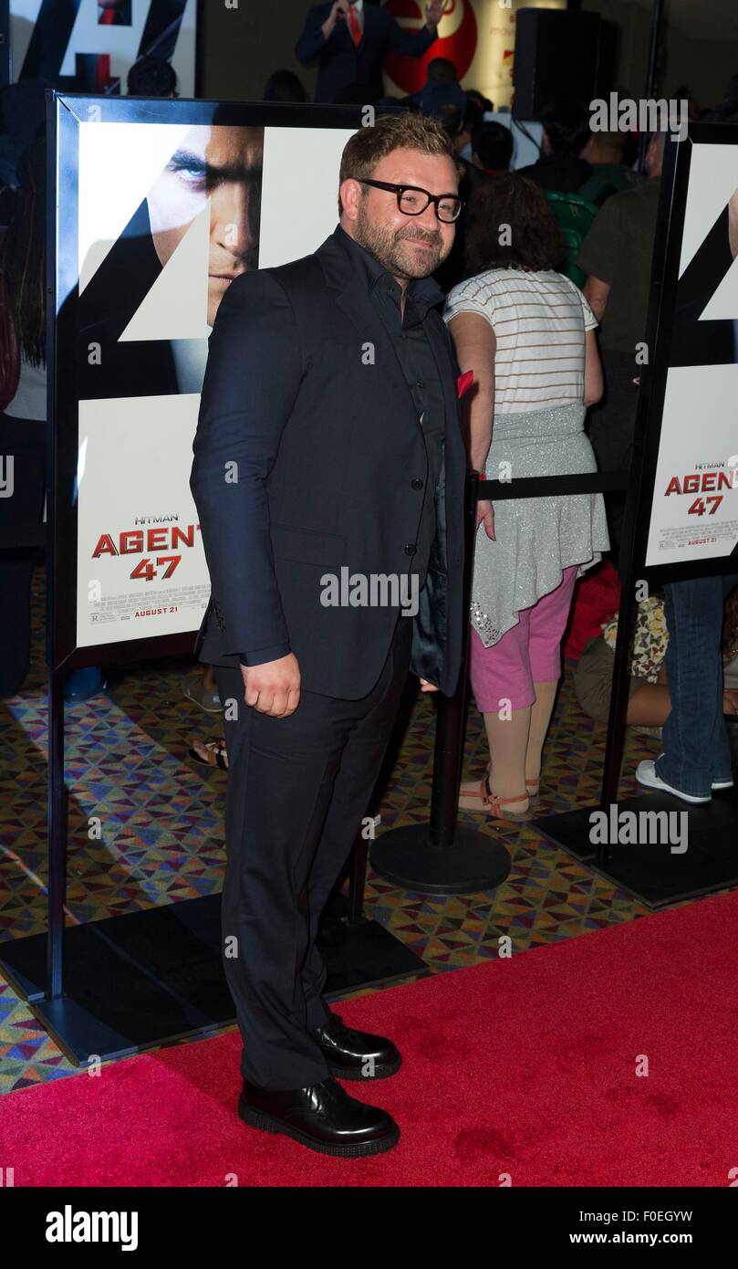 New York, NY, USA. 13th Aug, 2015. Aleksander Bach at arrivals for ...