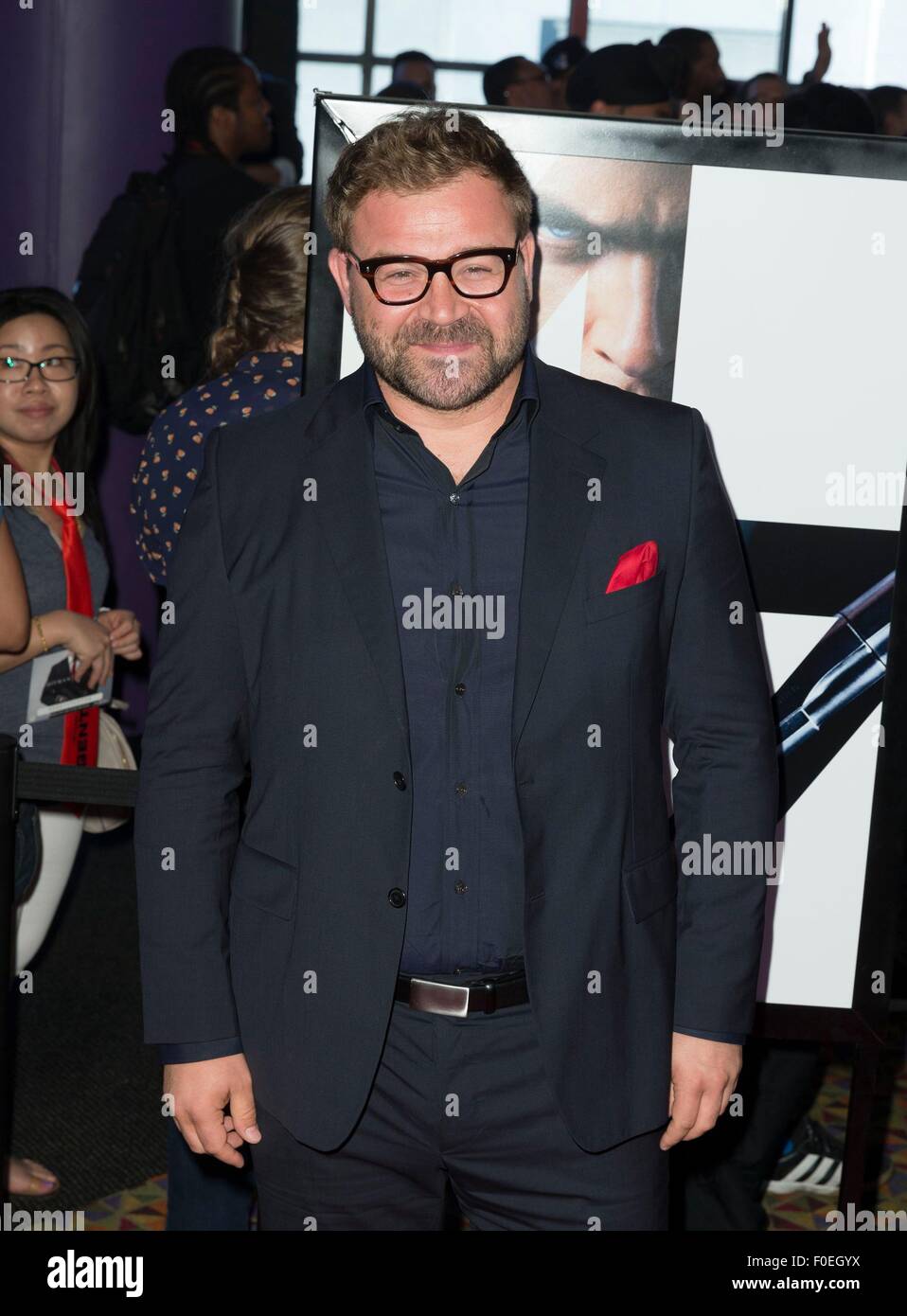 New York, NY, USA. 13th Aug, 2015. Aleksander Bach at arrivals for ...