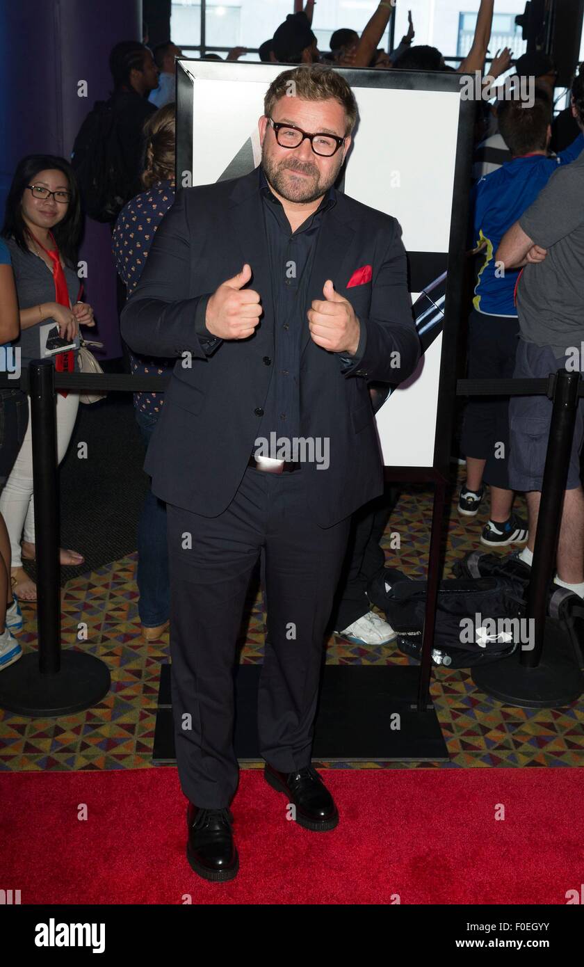 New York, NY, USA. 13th Aug, 2015. Aleksander Bach at arrivals for ...