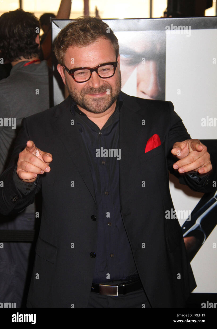 New York, New York, USA. 13th Aug, 2015. Director ALEKSANDER BACH ...