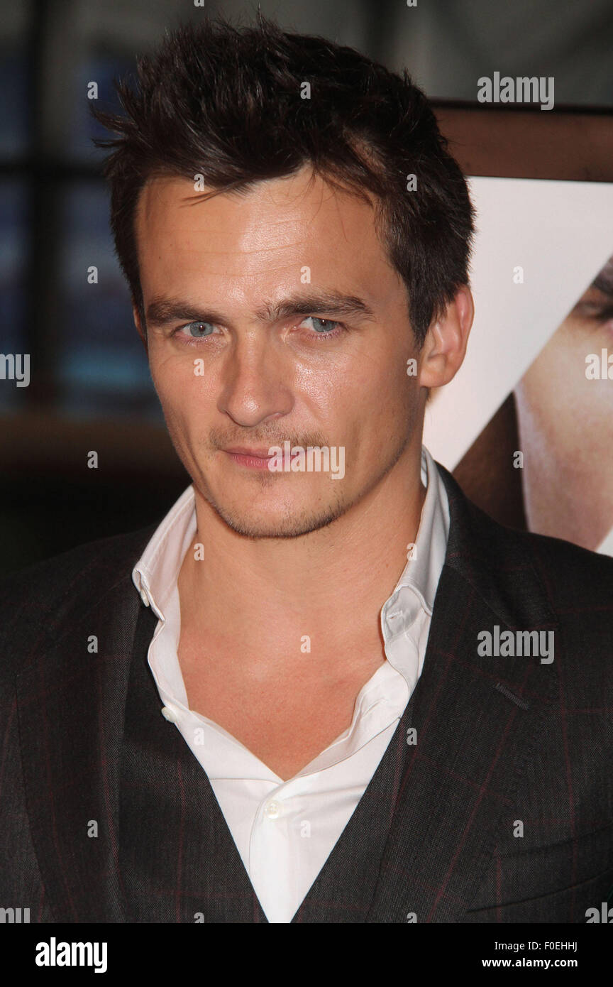 New York, New York, USA. 13th Aug, 2015. Actor RUPERT FRIEND attends ...