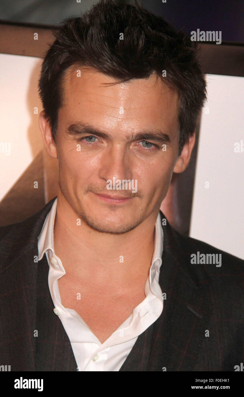 New York, New York, USA. 13th Aug, 2015. Actor RUPERT FRIEND attends ...