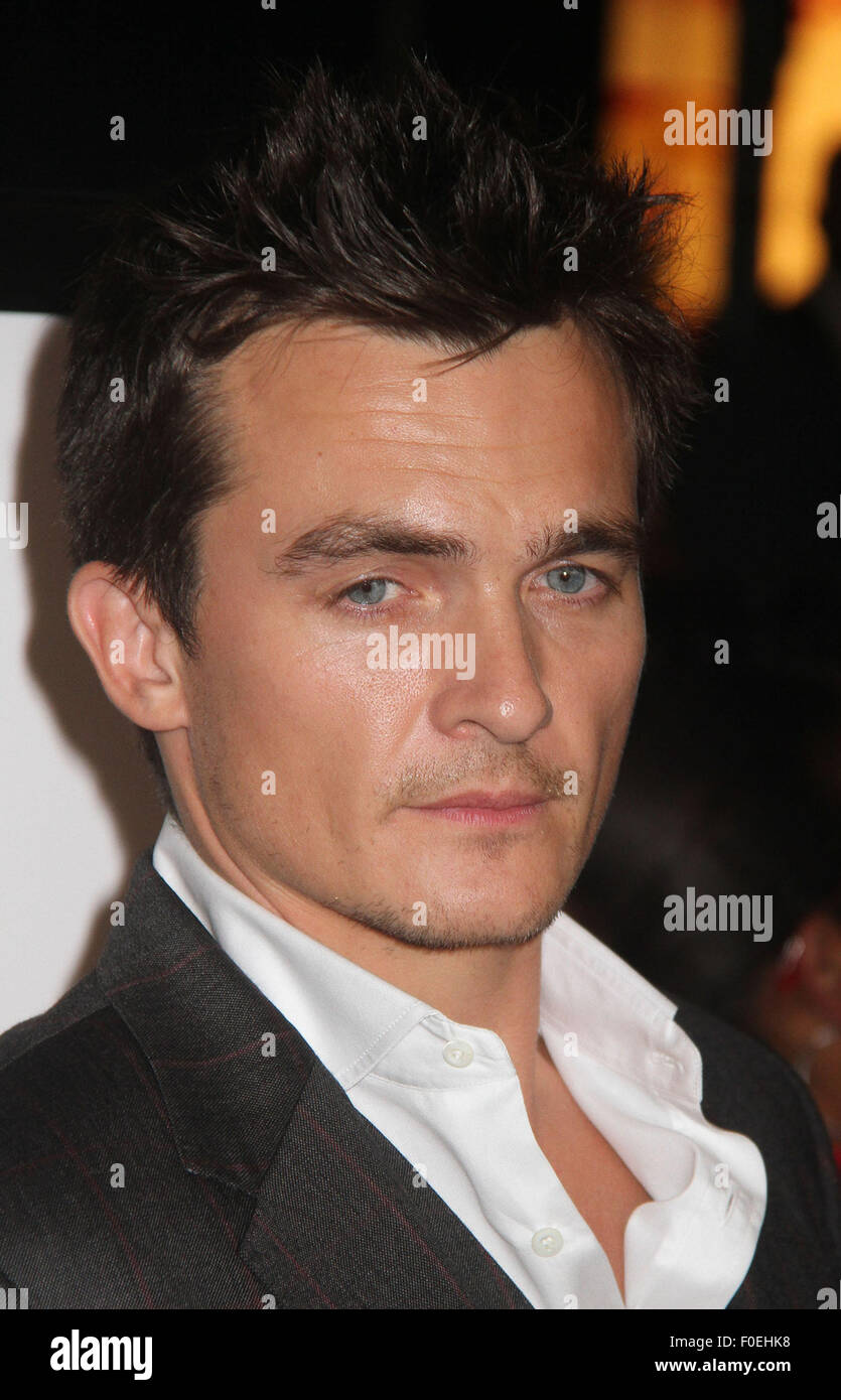 New York, New York, USA. 13th Aug, 2015. Actor RUPERT FRIEND attends ...
