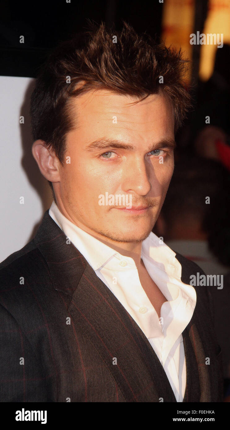 New York, New York, USA. 13th Aug, 2015. Actor RUPERT FRIEND attends ...