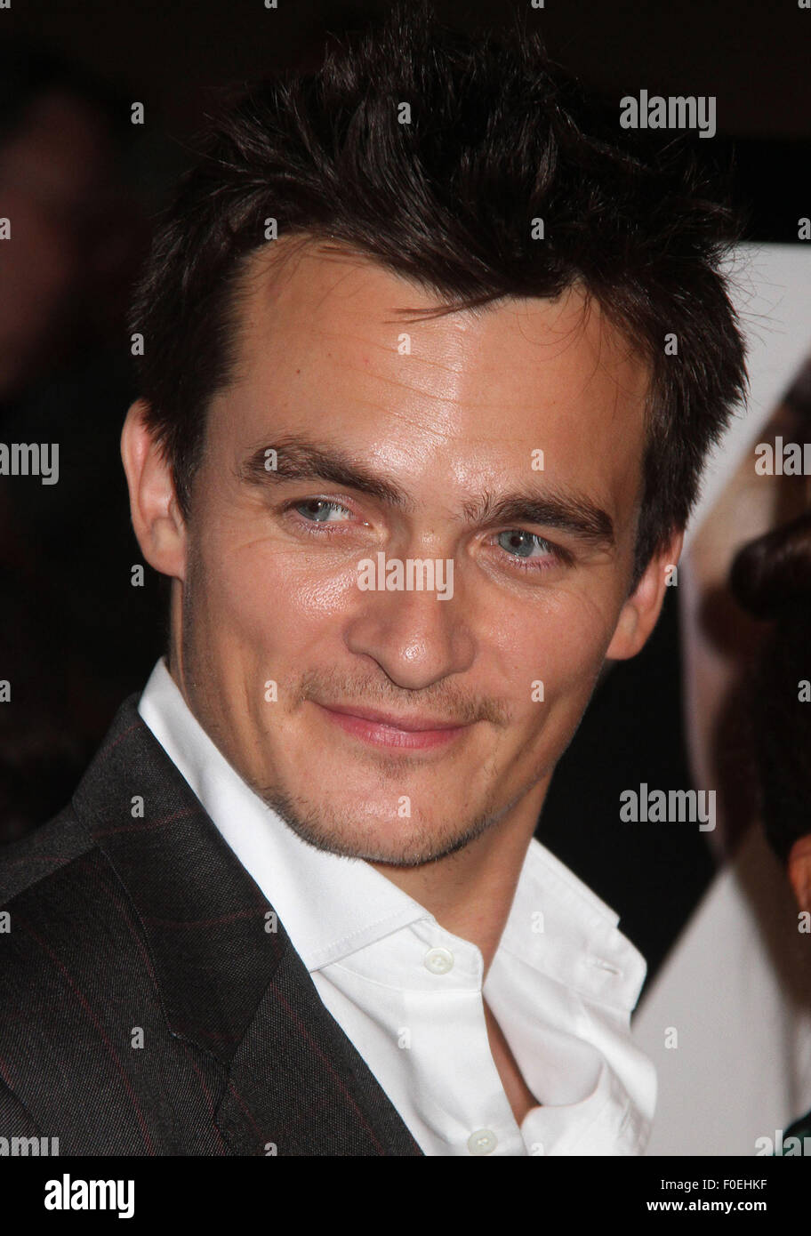 New York, New York, USA. 13th Aug, 2015. Actor RUPERT FRIEND attends ...