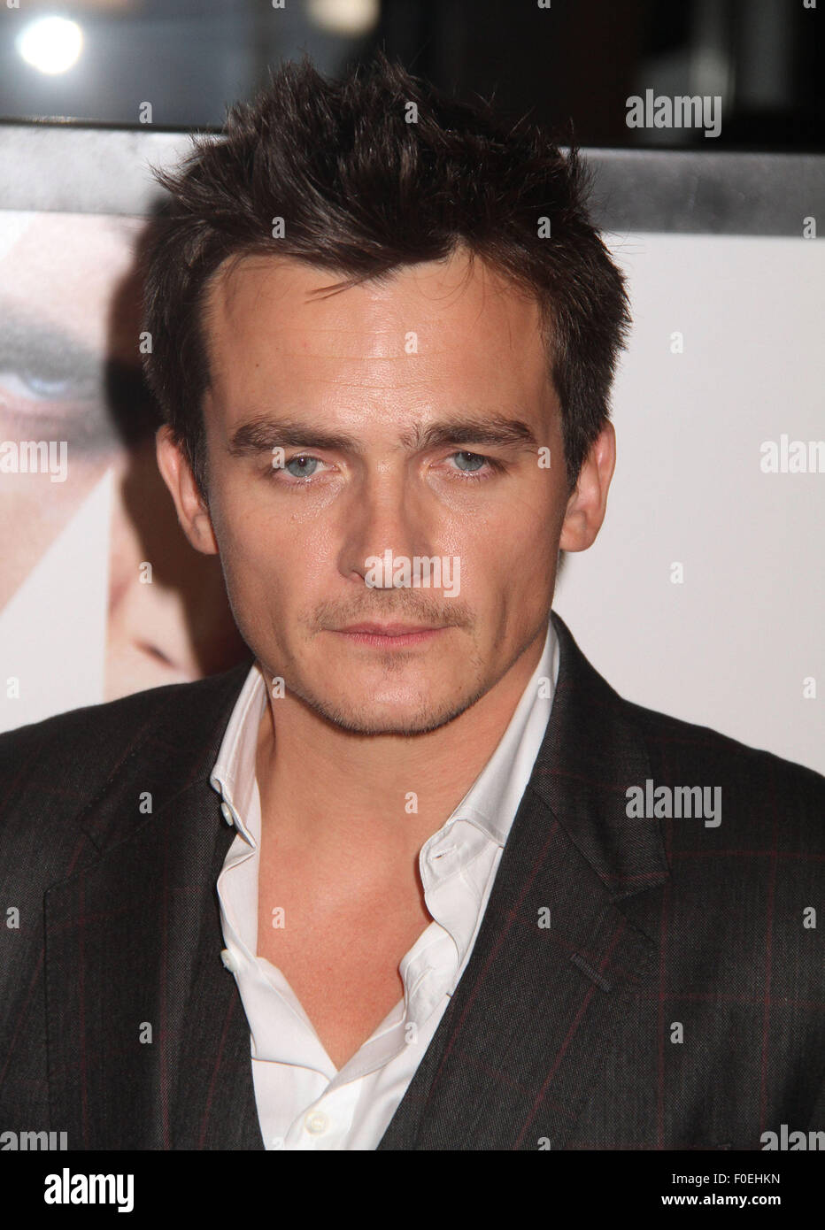 New York, New York, USA. 13th Aug, 2015. Actor RUPERT FRIEND attends ...