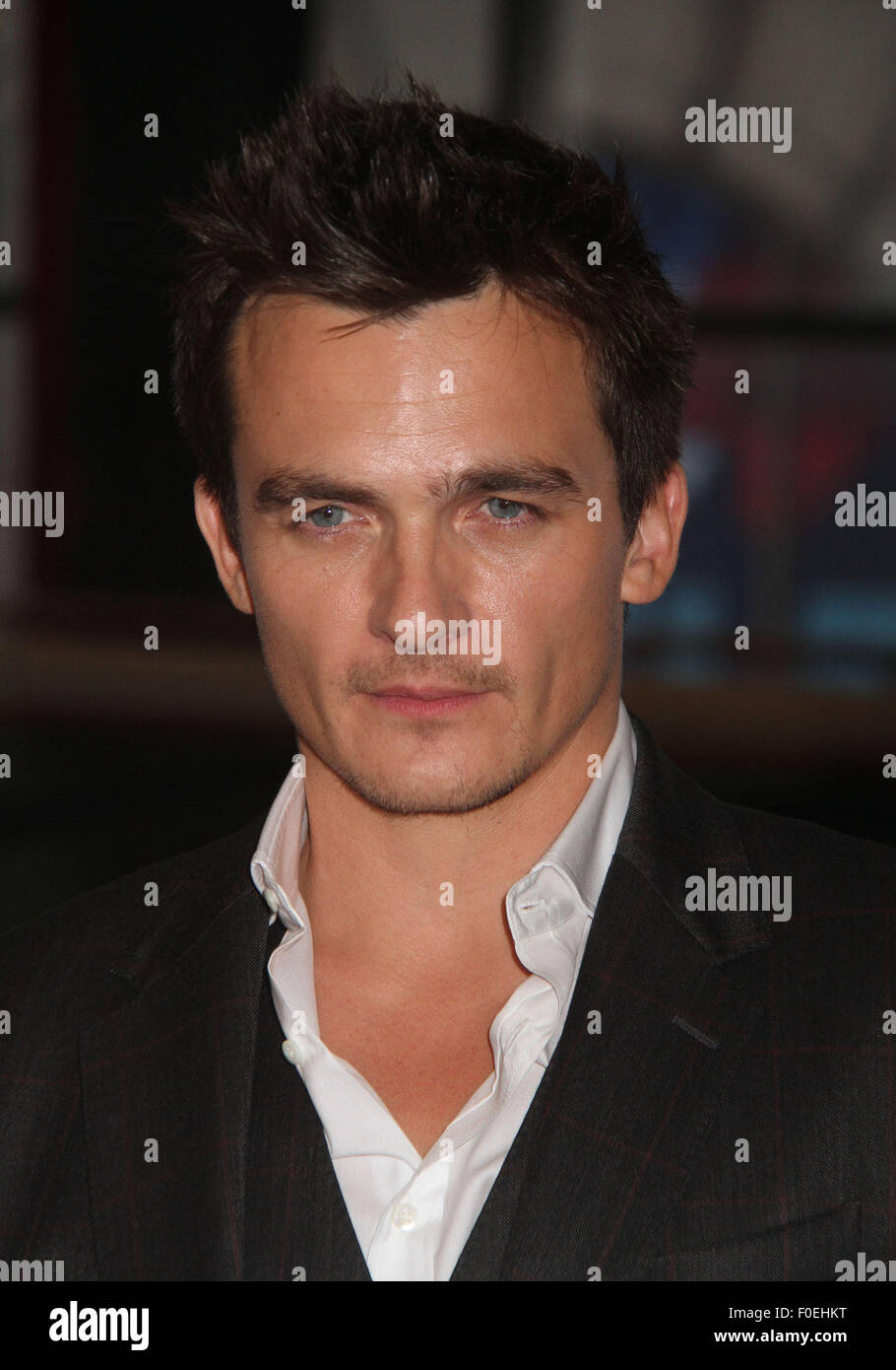 New York, New York, USA. 13th Aug, 2015. Actor RUPERT FRIEND attends ...