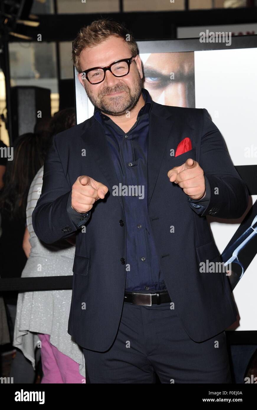 New York, NY, USA. 13th Aug, 2015. Aleksander Bach at arrivals for ...