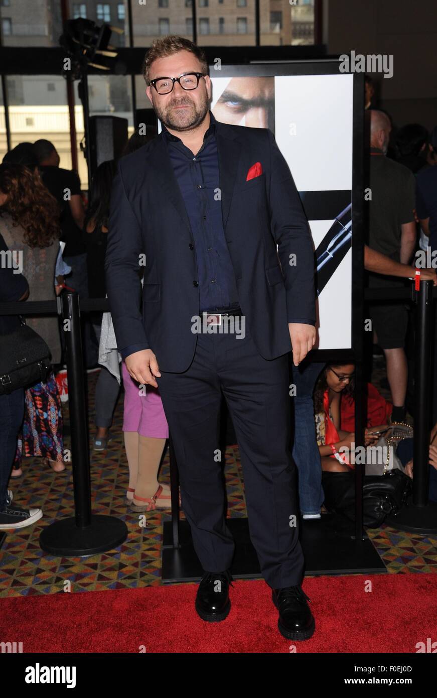 New York, NY, USA. 13th Aug, 2015. Aleksander Bach at arrivals for ...
