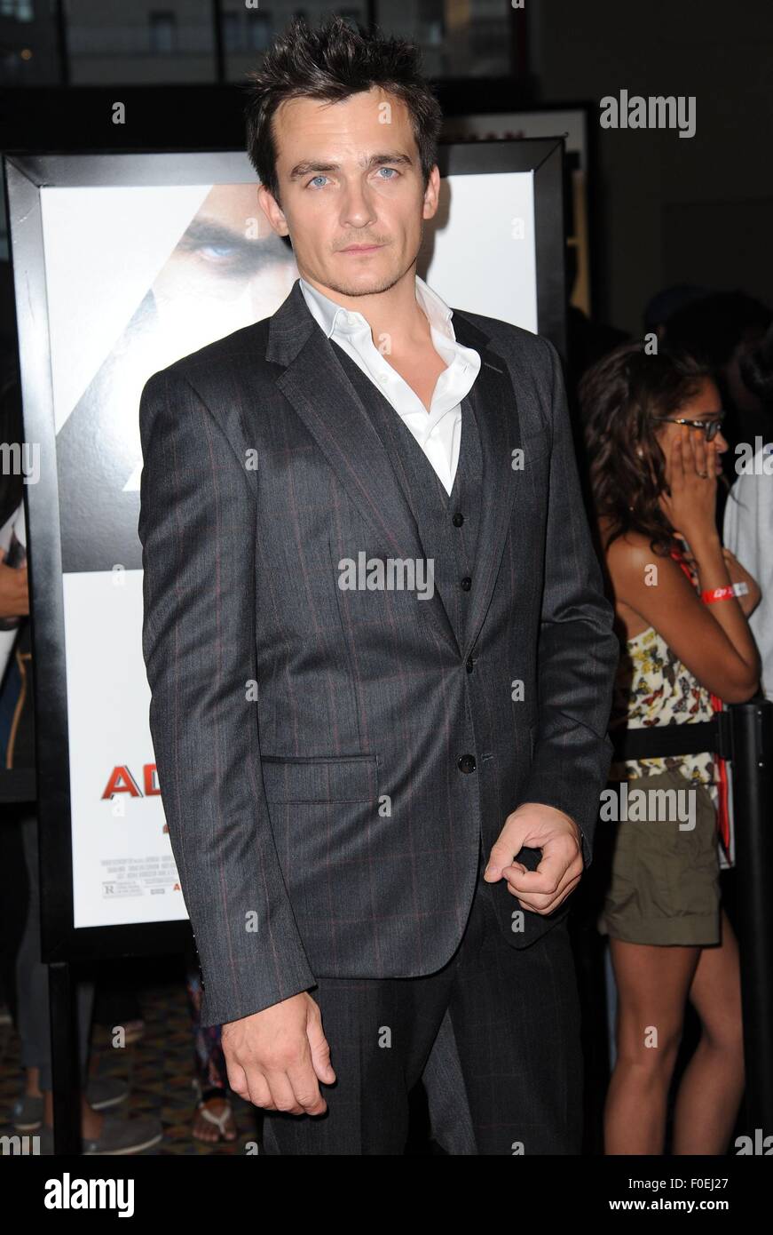 New York, NY, USA. 13th Aug, 2015. Rupert Friend at arrivals for AGENT ...