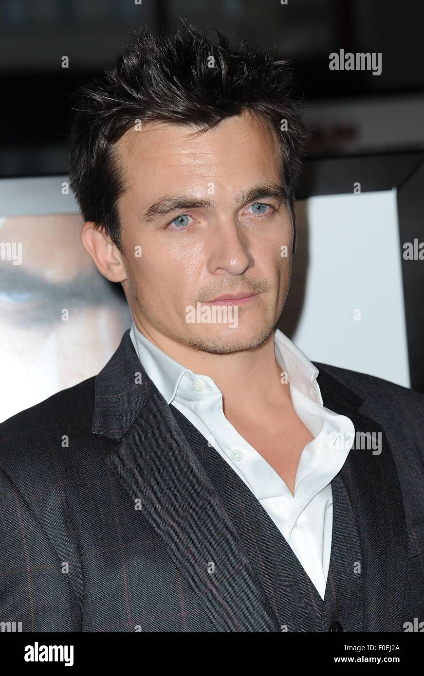 New York, NY, USA. 13th Aug, 2015. Rupert Friend at arrivals for AGENT ...