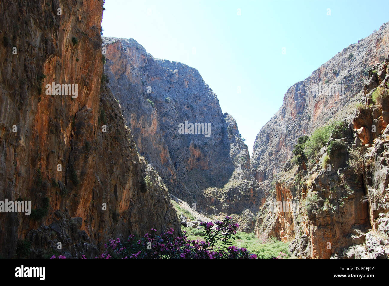 The Aradena Gorge in southern Crete Stock Photo - Alamy
