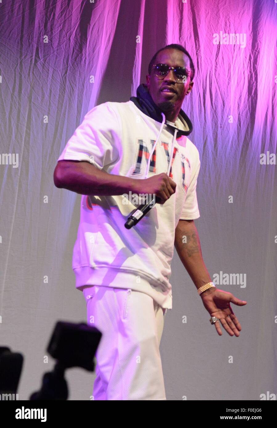 New York, NY, USA. 13th Aug, 2015. Sean Combs, Puff Daddy, P. Diddy on ...