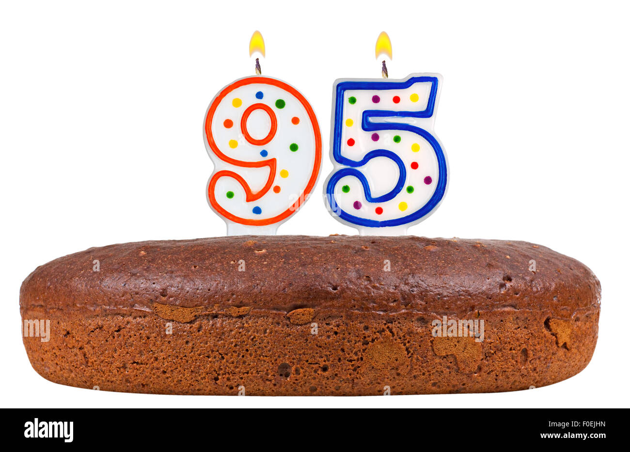 Birthday cake 95th birthday hi-res stock photography and images - Alamy