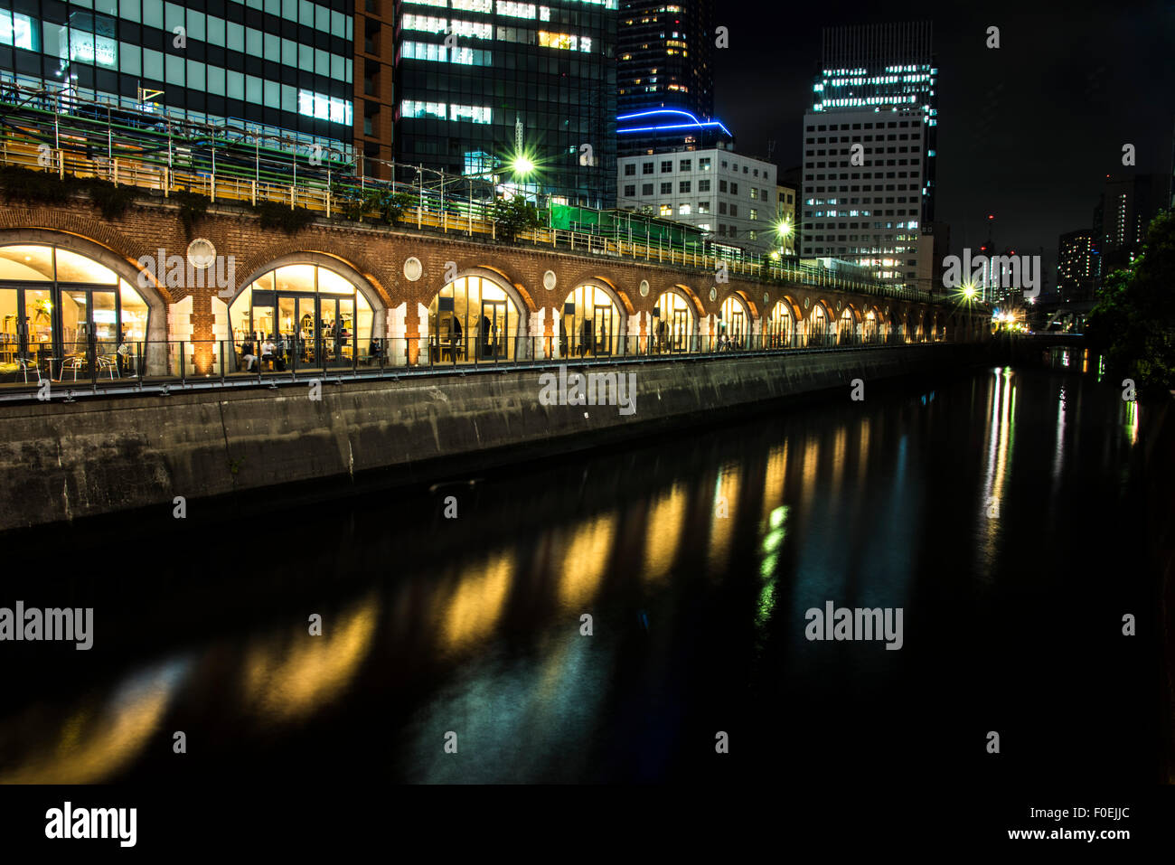 Manseibashi bridge with electric city hi-res stock photography and ...