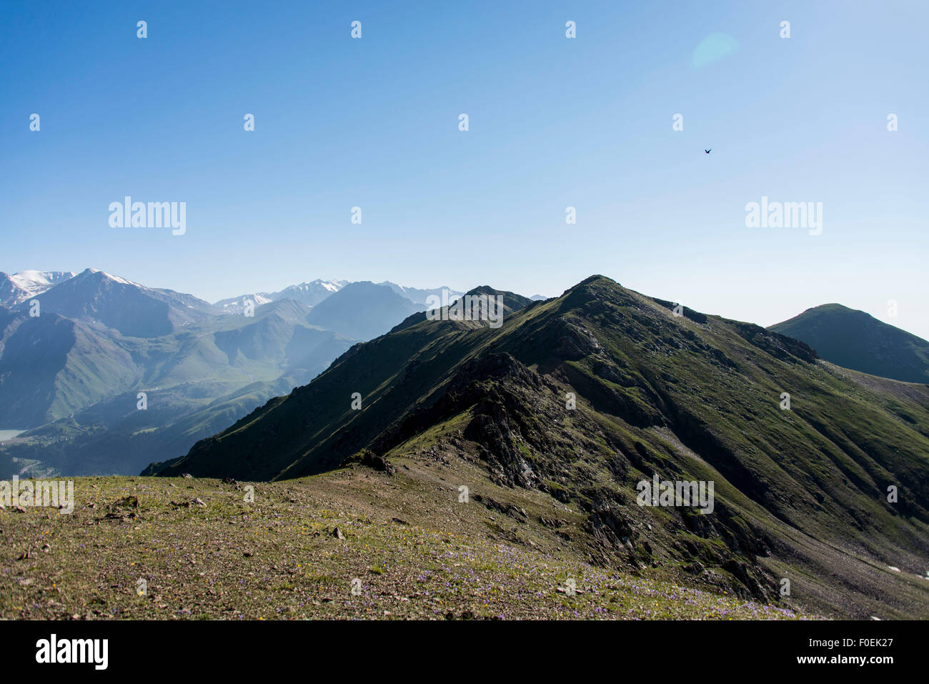 Summer mountain landscape in Almaty, Kazakhstan Stock Photo - Alamy