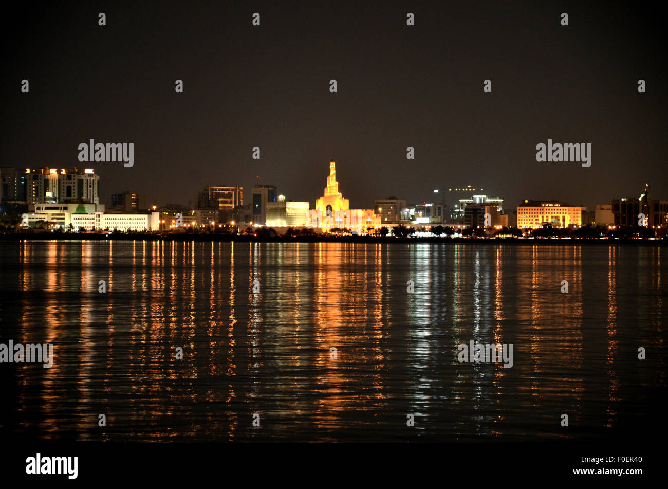 Doha Night View High Resolution Stock Photography and Images - Alamy