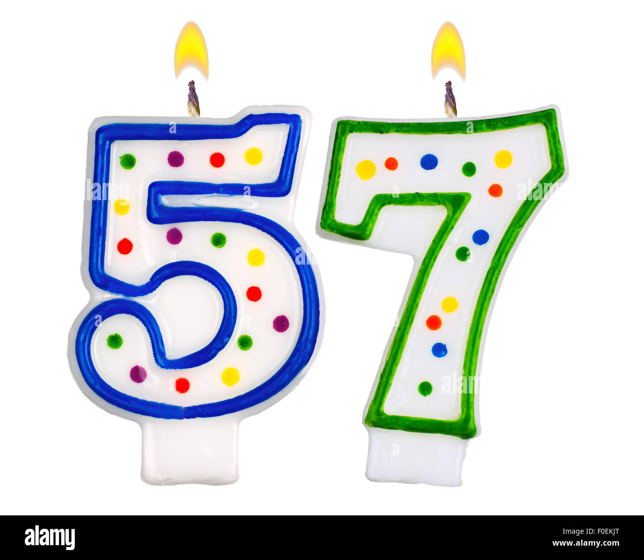 Number 57 Cut Out Stock Images & Pictures - Alamy