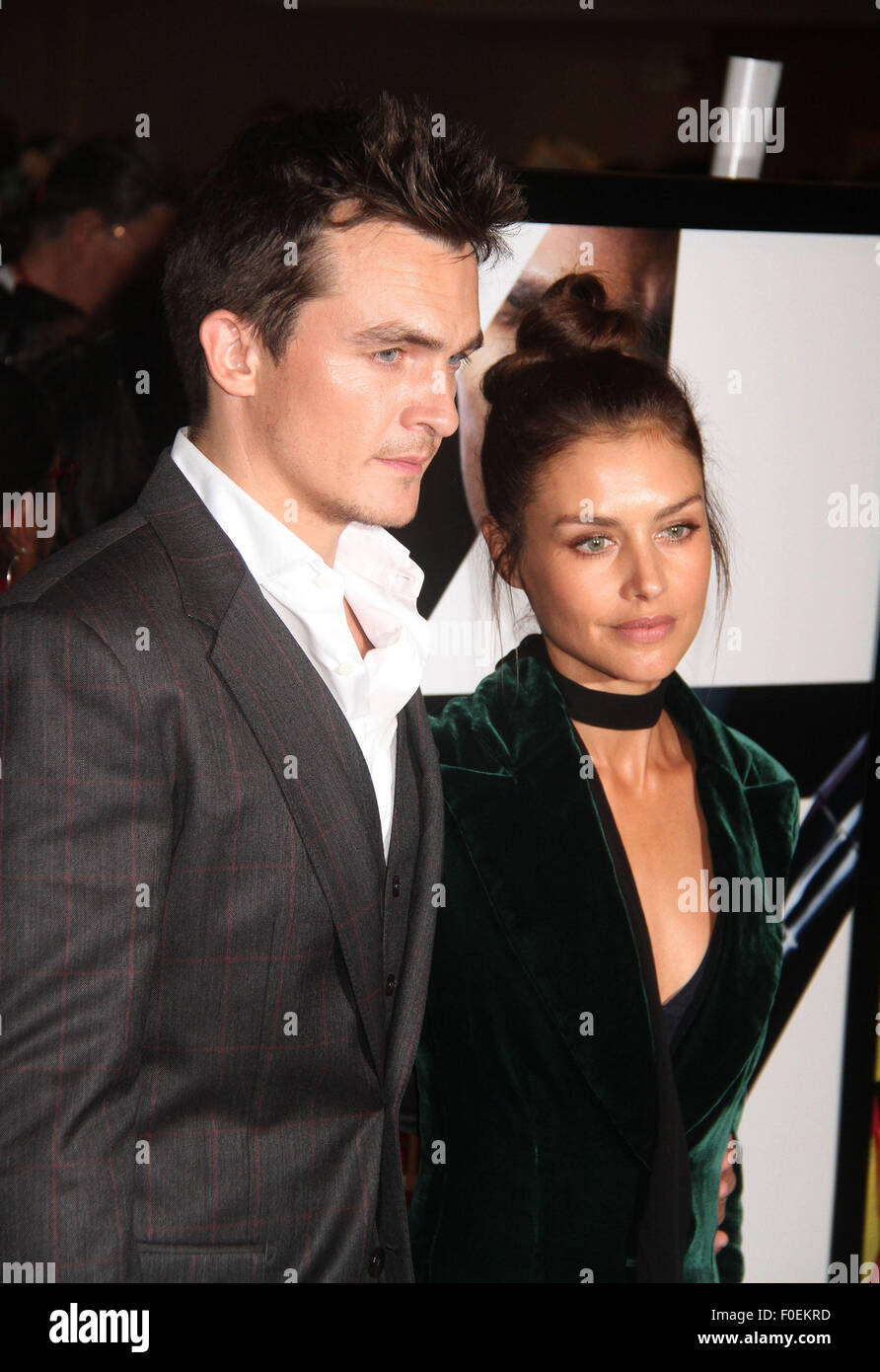 New York, New York, USA. 13th Aug, 2015. Actors RUPERT FRIEND and ...
