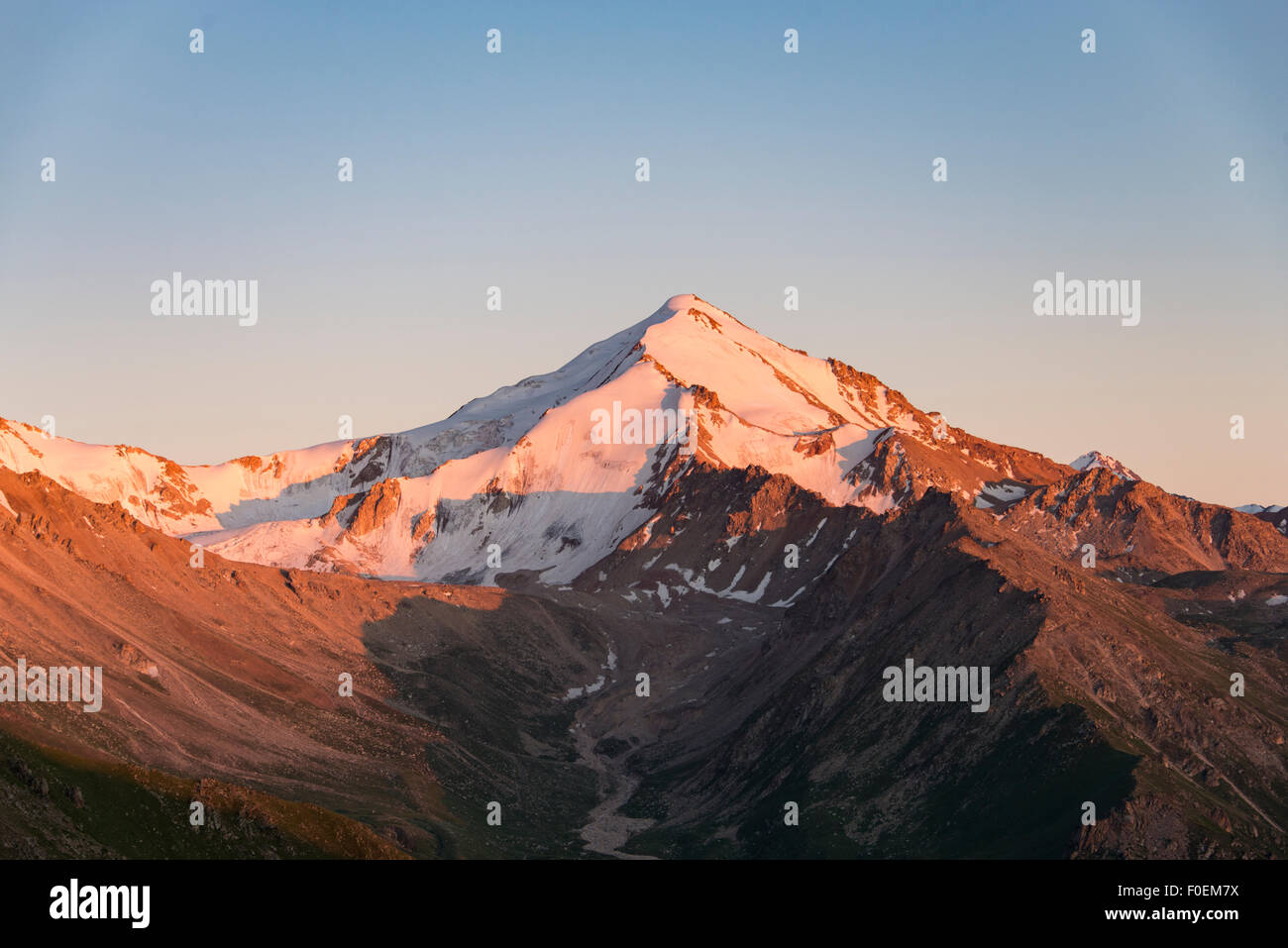 Summer mountain landscape in Almaty, Kazakhstan Stock Photo - Alamy