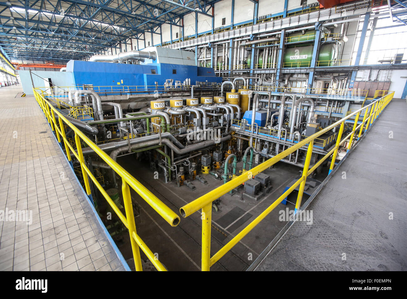 Detmarovice, Czech Republic. 13th Aug, 2015. Power plant Elektrarna ...