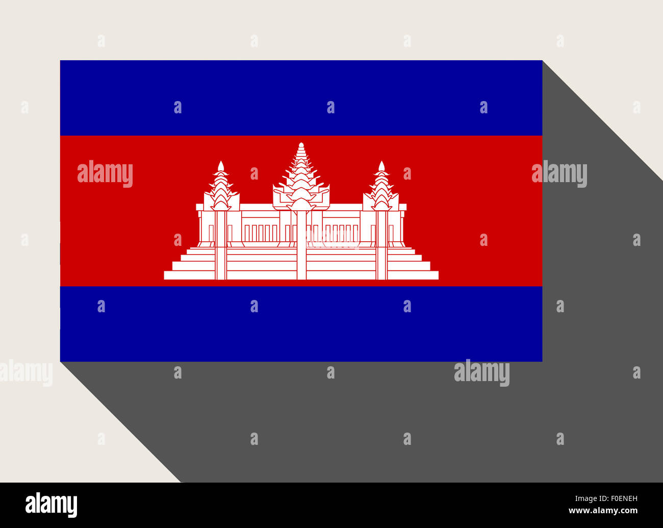 Cambodia flag hi-res stock photography and images - Alamy