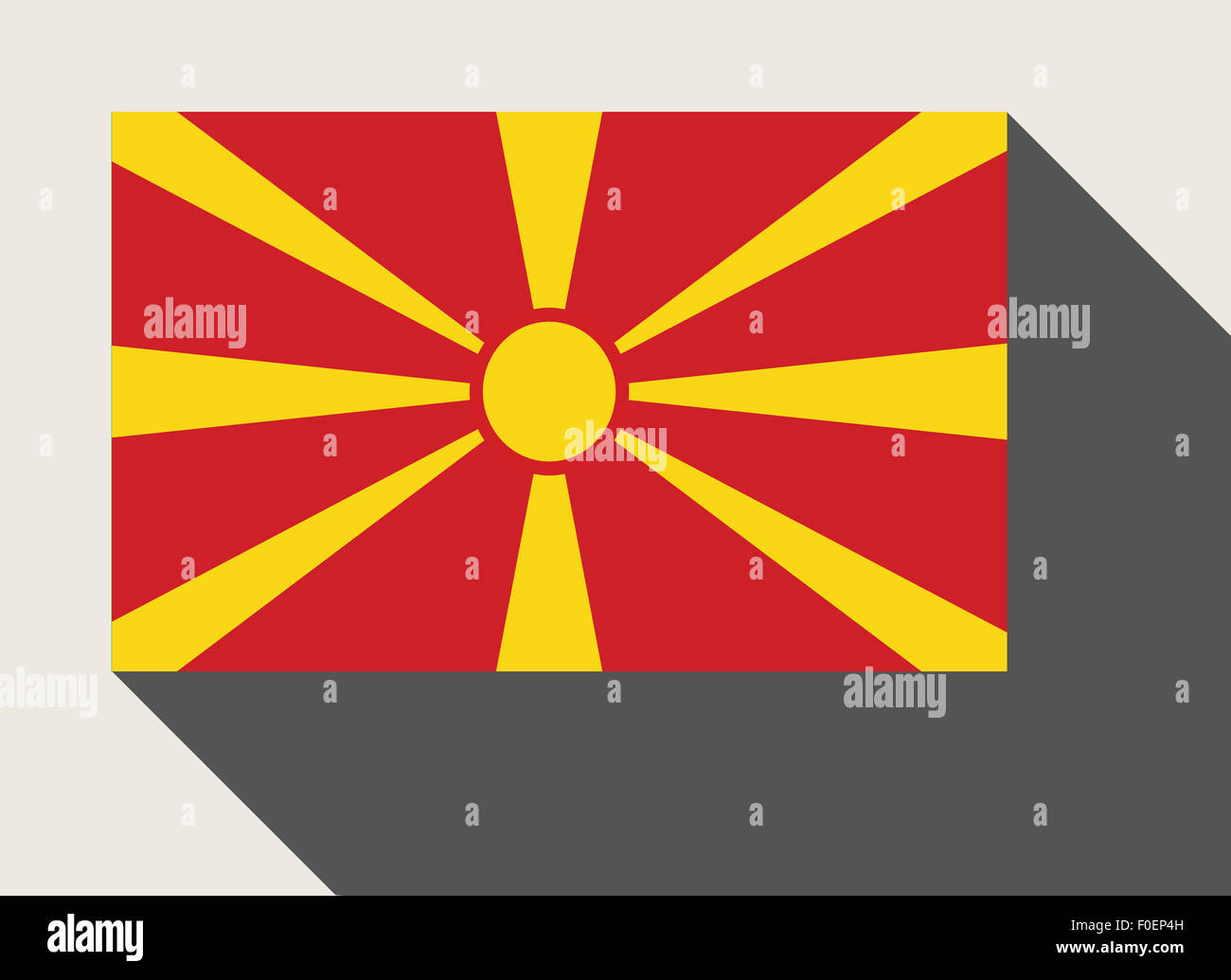 Flag of the macedonia hi-res stock photography and images - Alamy