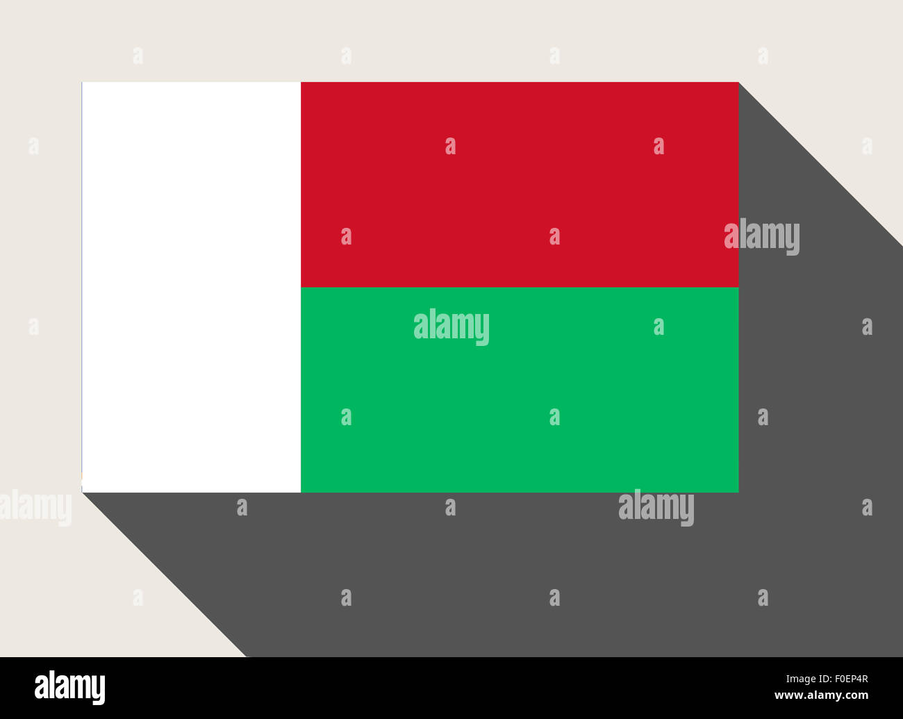 Madagascar flag hi-res stock photography and images - Alamy