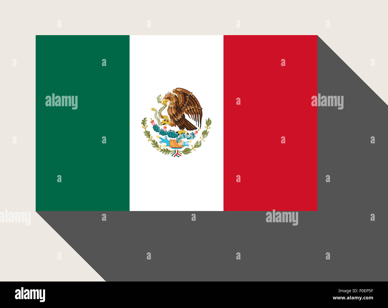 Mexico map flag in hi-res stock photography and images - Alamy
