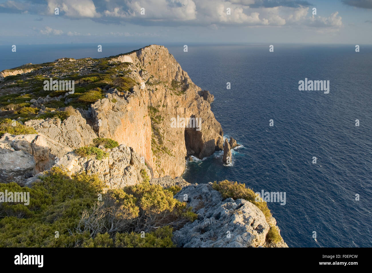 Coast, Antikythera island, Greece, September 2008 Stock Photo - Alamy