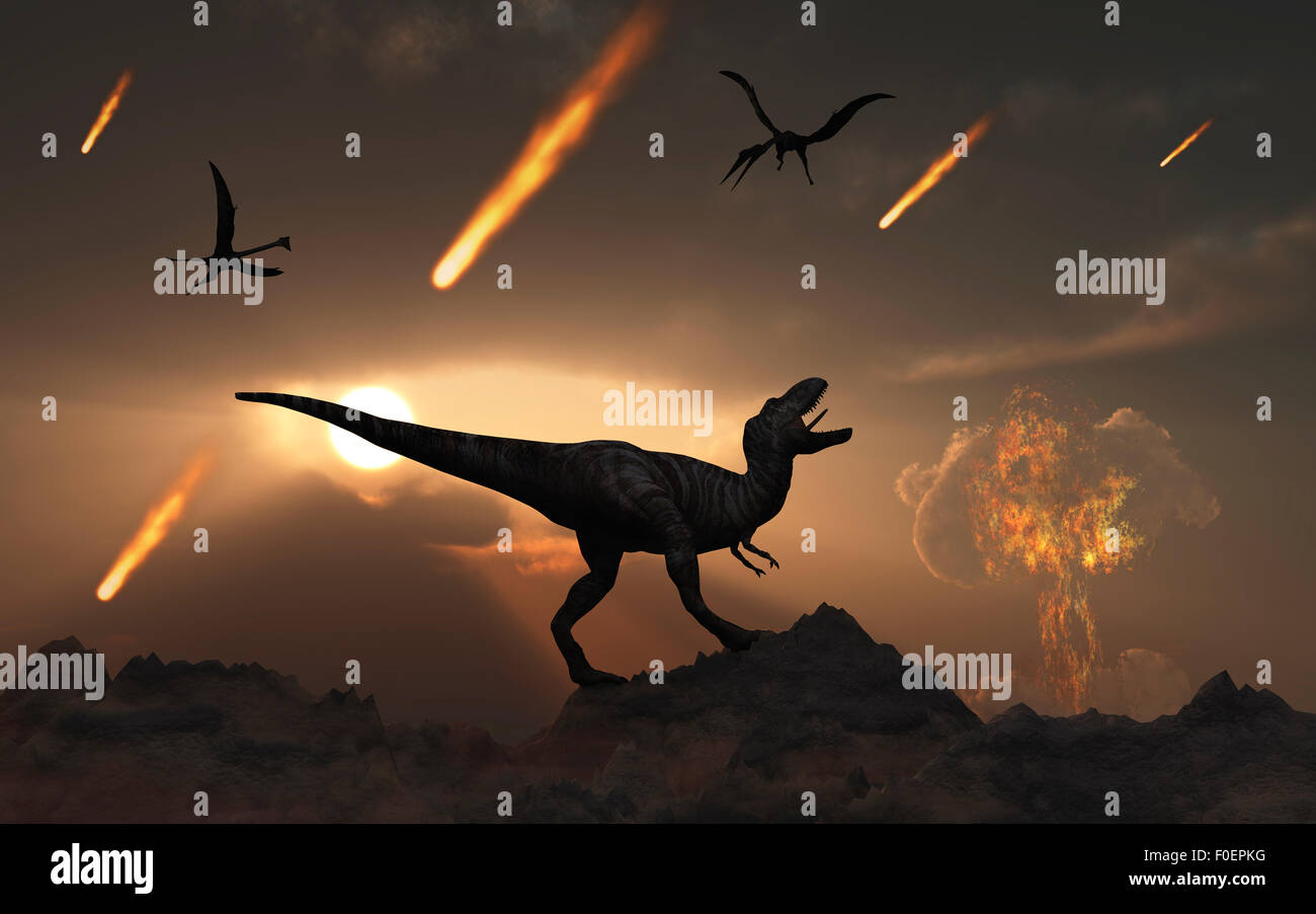 Death of the dinosaurs hi-res stock photography and images - Alamy