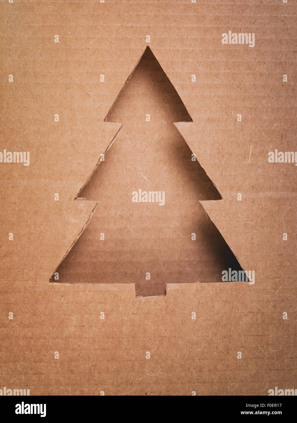 Christmas tree brown paper hi-res stock photography and images - Alamy