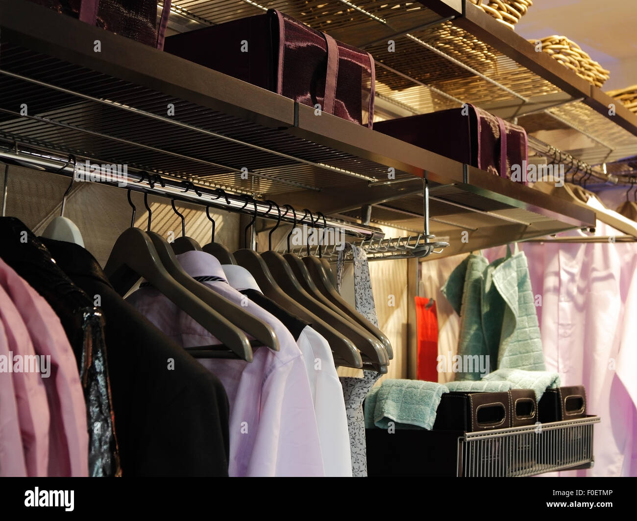 Dressing room with wardrobe hi-res stock photography and images - Alamy