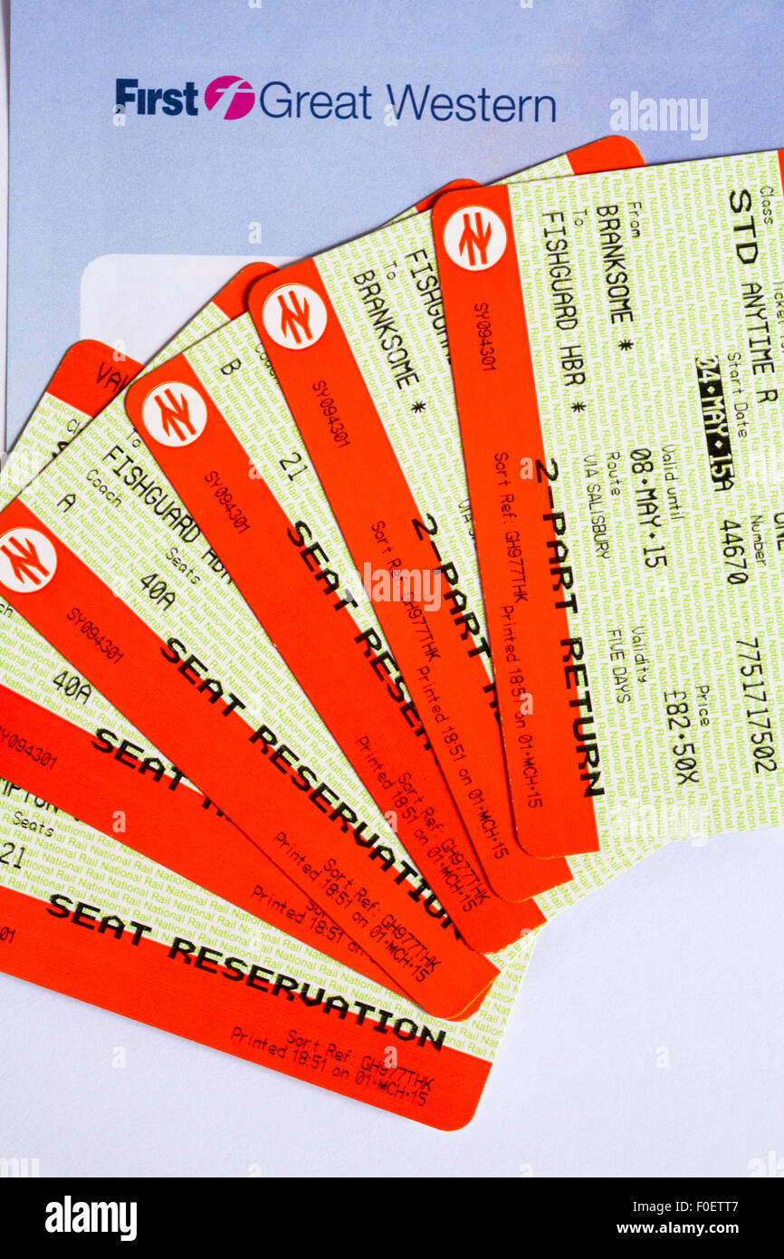 Return Train Ticket High Resolution Stock Photography and Images - Alamy