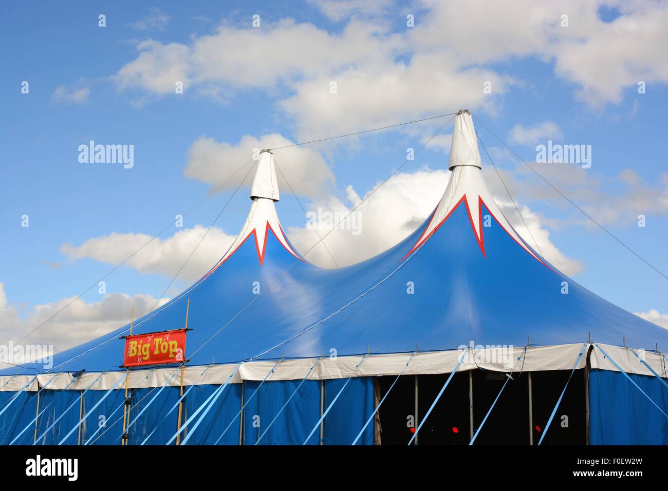 White big top tent hi-res stock photography and images - Alamy