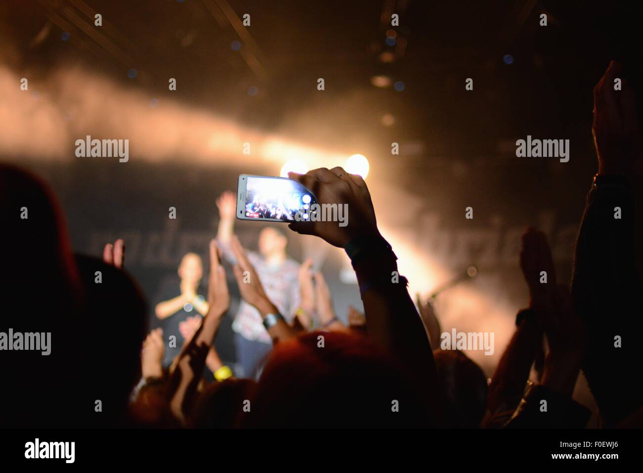 Holding aloft hi-res stock photography and images - Alamy