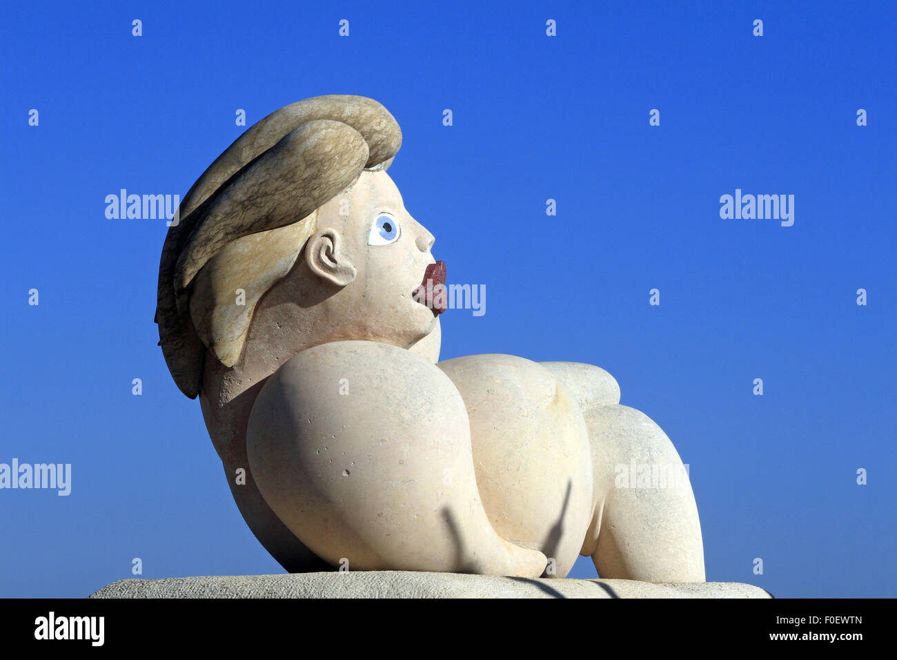 Sculpture "La Madone du quartier Haut" or "La Mamma" by Richard Di Rosa ...