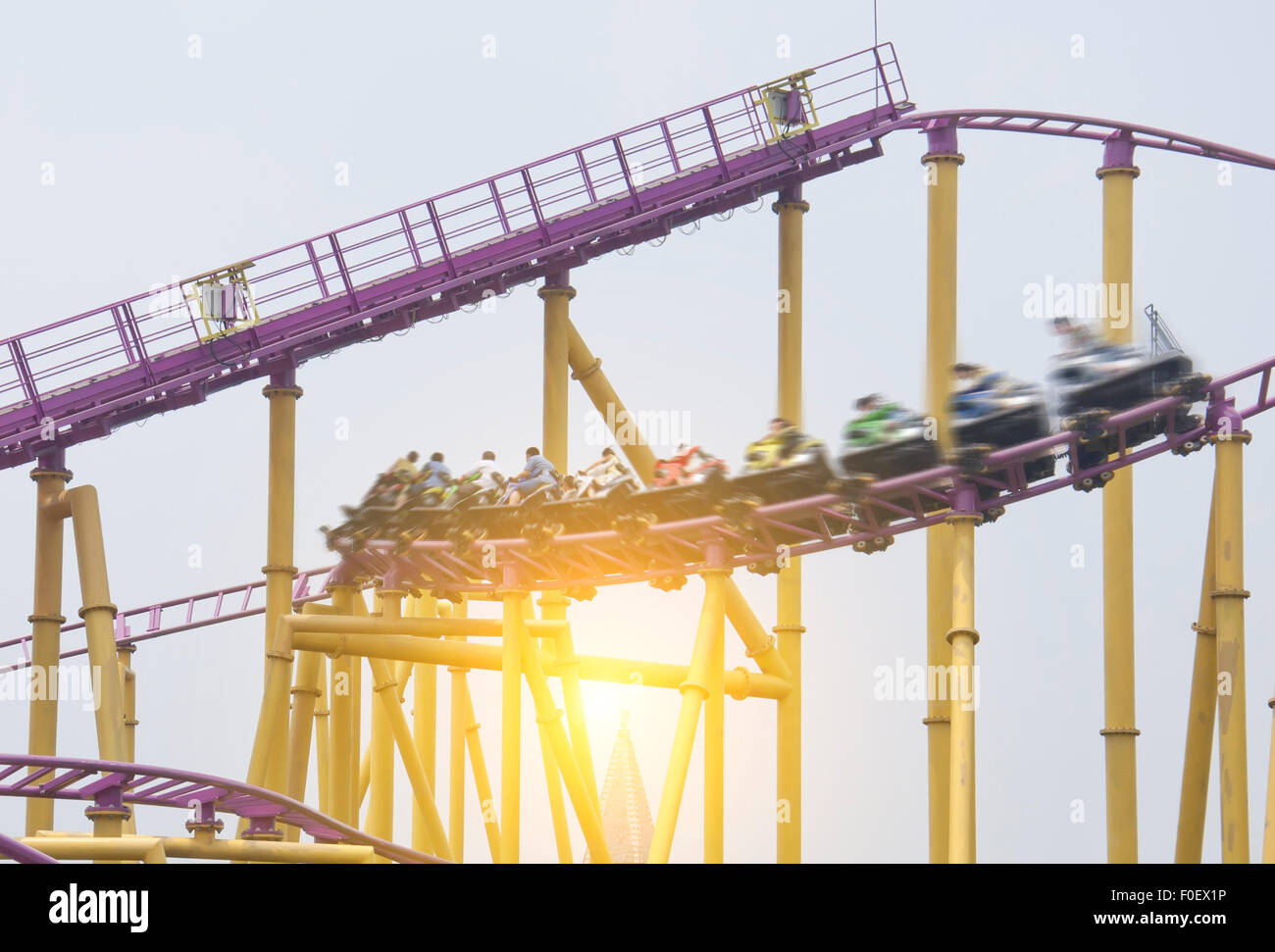 Carnival motorcycle ride amusement hi-res stock photography and images ...