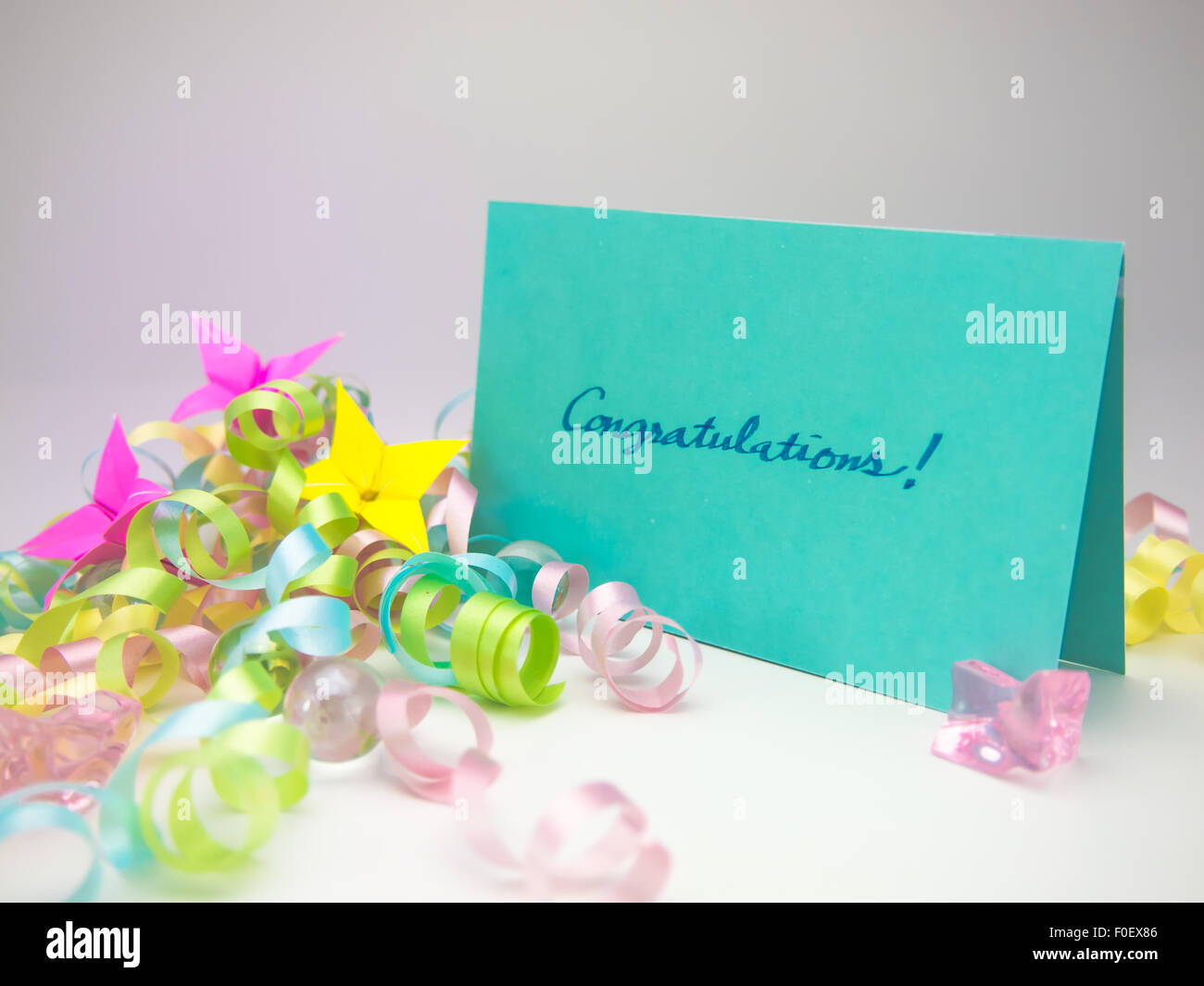 A message card for your family and friends Stock Photo - Alamy