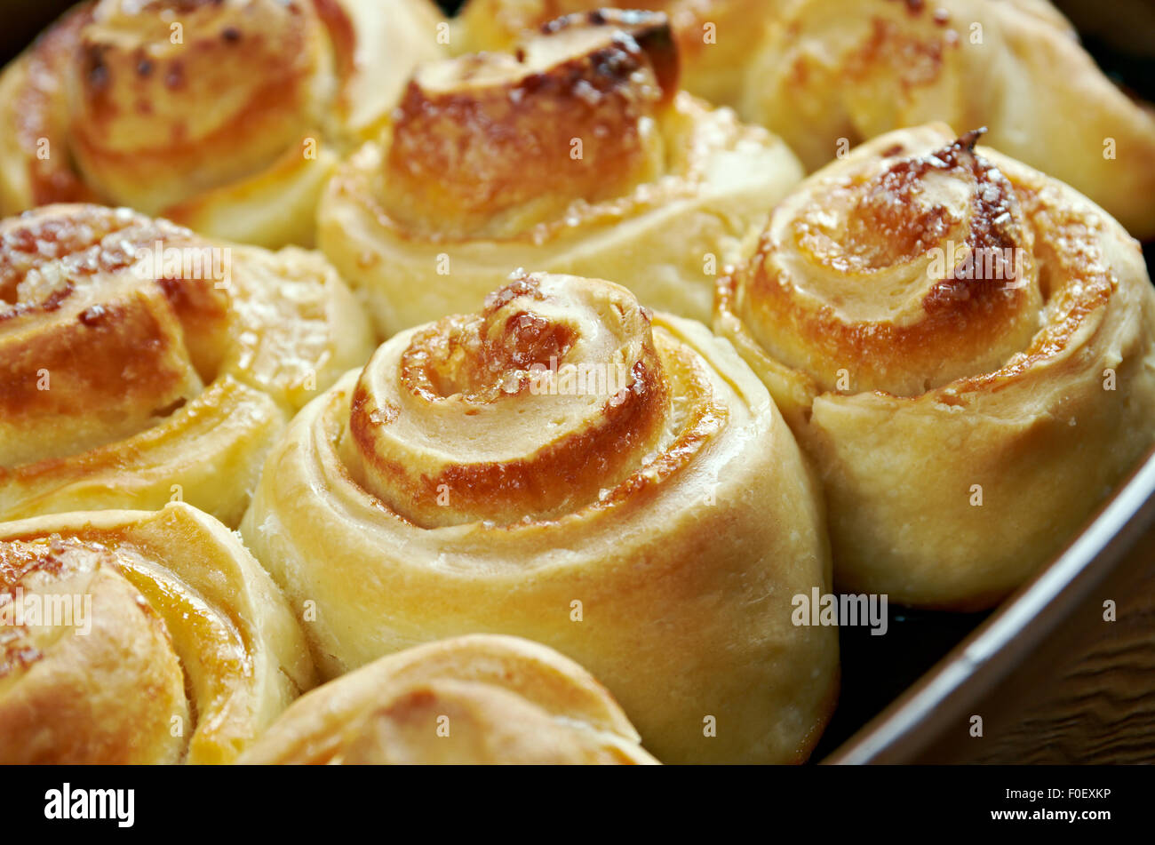 Tasty sweet buns filling hi-res stock photography and images - Alamy