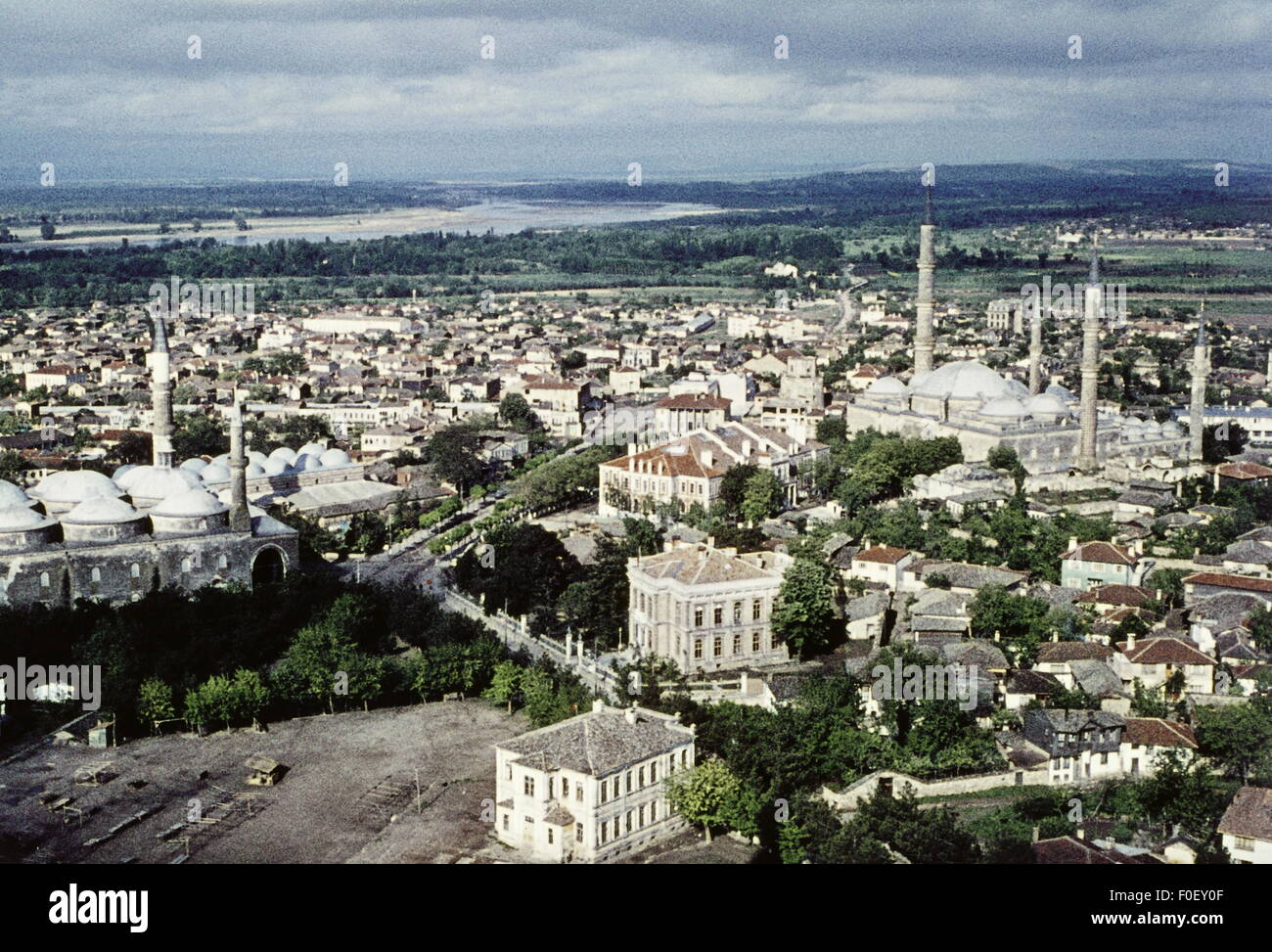 geography / travel, Turkey, Edirne, city view / city views, view from ...