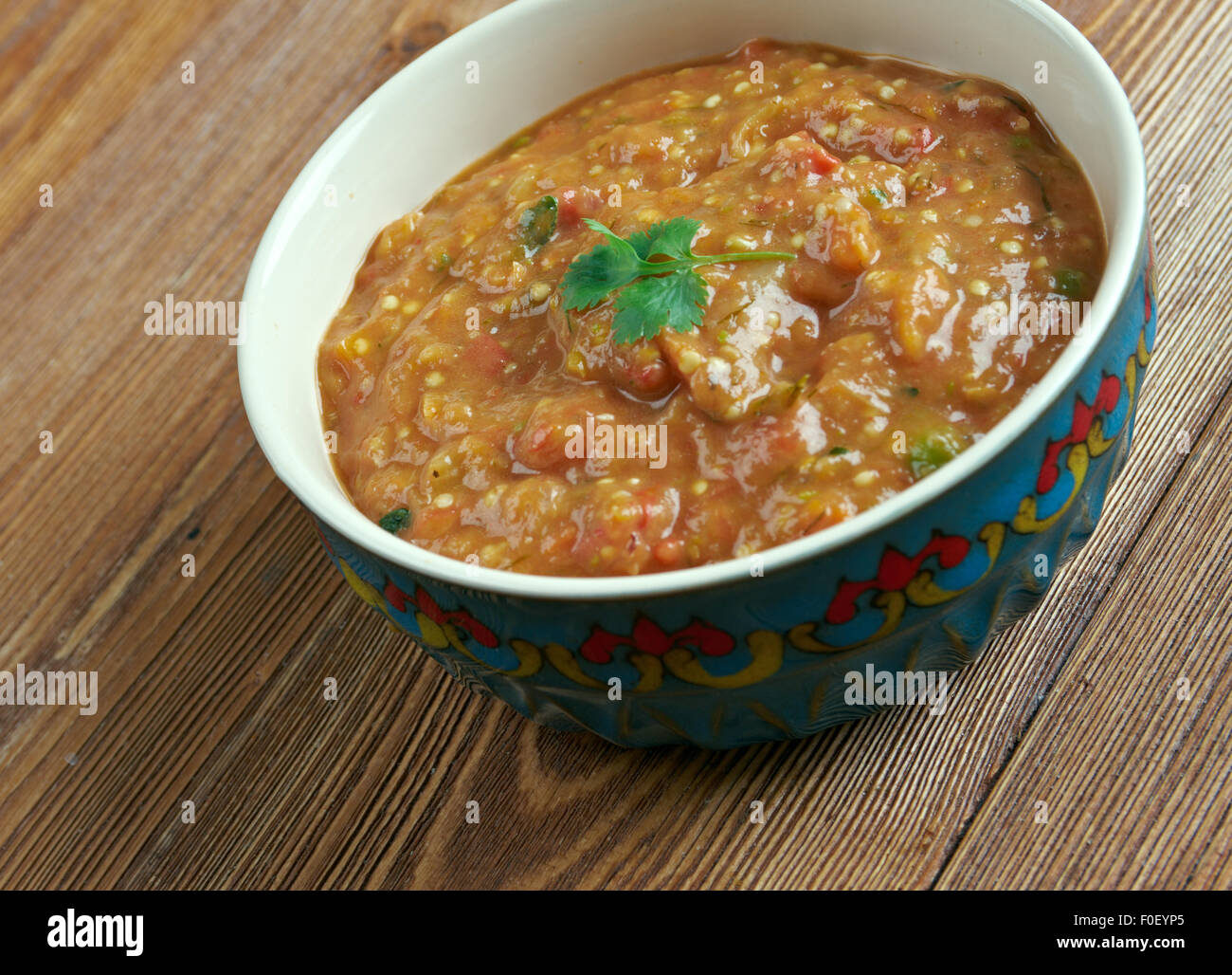 Kyopolou - popular Bulgarian and Turkish spread.made principally from ...