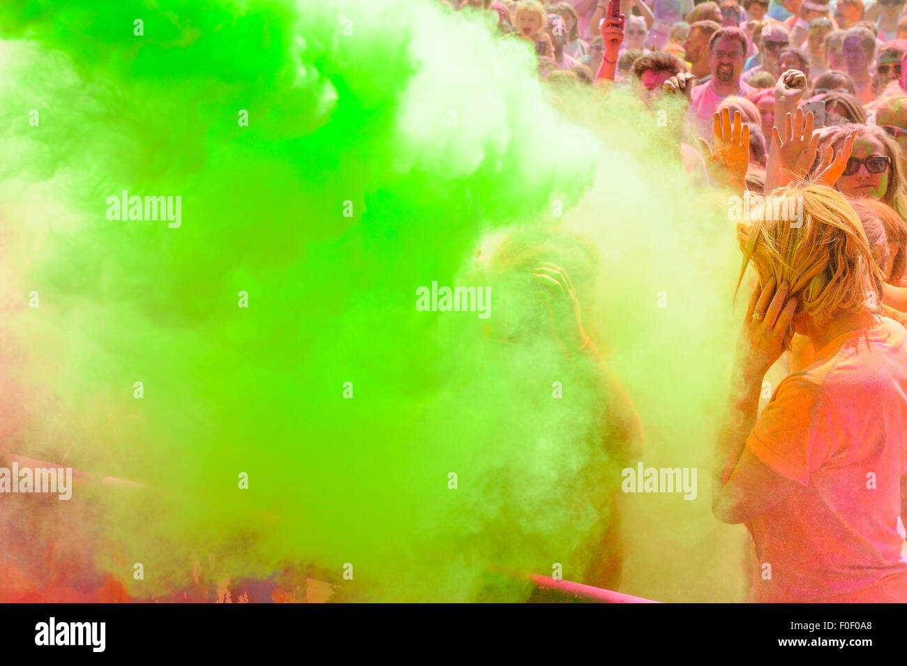 Run wild with colour hi-res stock photography and images - Alamy
