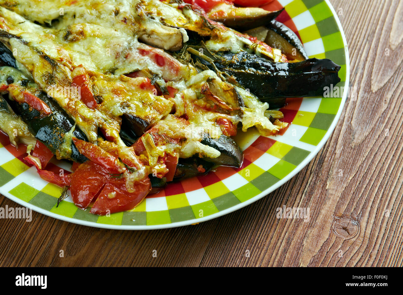 Firinda sebze kizartmasi - Roasted vegetables.Turkish cuisine Stock ...